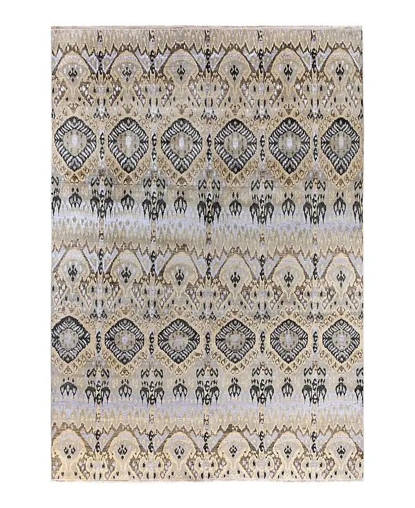Bloomingdale'S Indo Ikat M6011 Area Rug, 8'10 X 12'5 - Beige