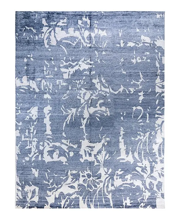 Bloomingdale'S Indo Modern M6512 Area Rug, 9'3 X 12 - Gray
