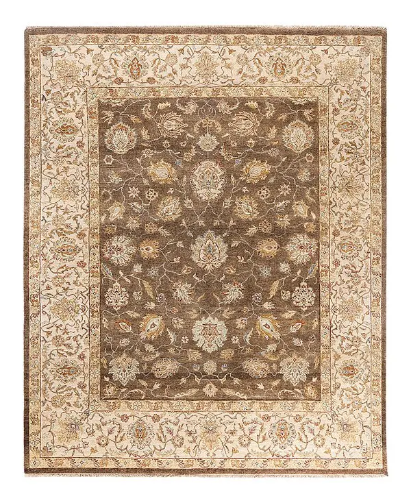Bloomingdale'S Indo Oushak M6149 Area Rug, 8'2 X 9'9 - Green