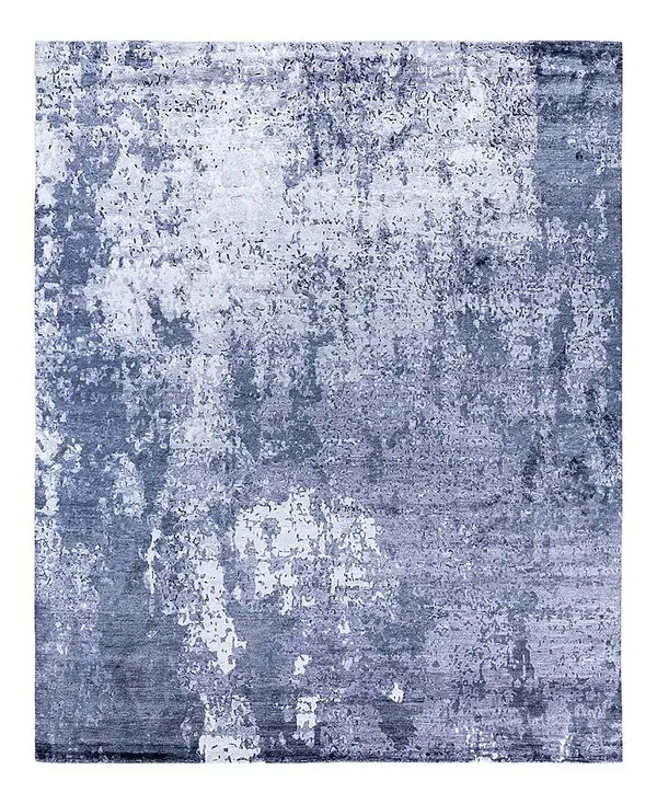 Bloomingdale'S Indo Modern M7542 Area Rug, 8'2 X 9'10 - Gray