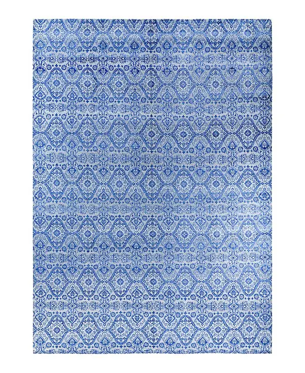 Bloomingdale'S Indo Ikat M7182 Area Rug, 9' X 12'4 - Gray