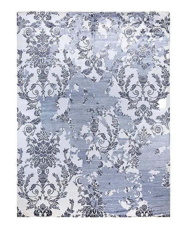 Bloomingdale'S Indo Modern M6903 Area Rug, 9'3 X 12'4 - Ivory