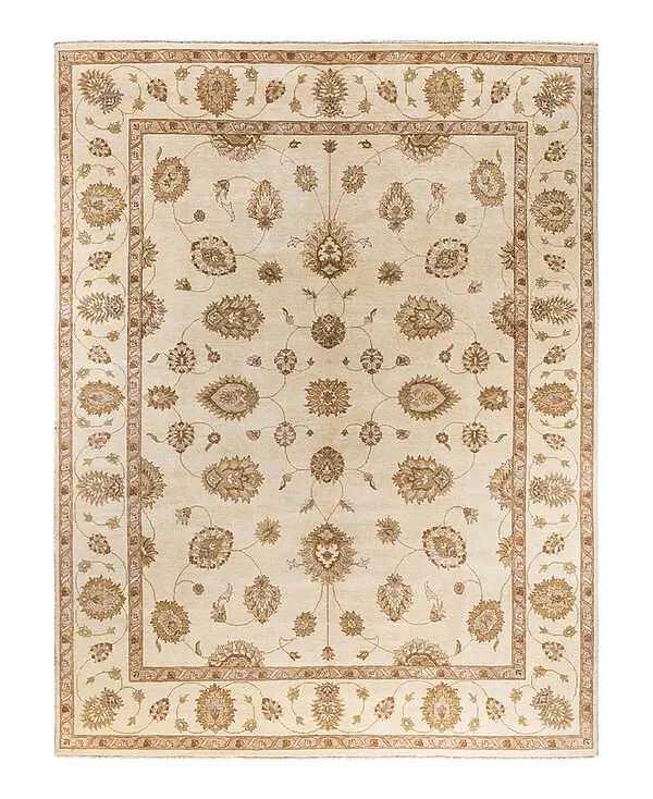 Bloomingdale'S Indo Oushak M6046 Area Rug, 9'2 X 12'1 - Ivory