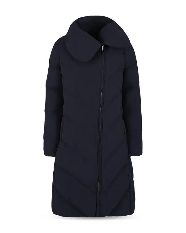 Emporio Armani Pillow Collar Puffer Coat
