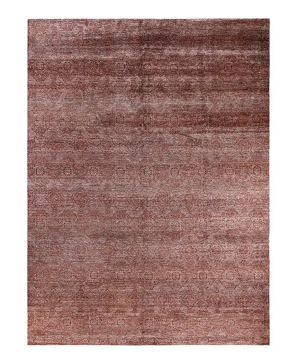 Bloomingdale'S Indo Gabbeh M8708 Area Rug, 9' X 12'1 - Gray
