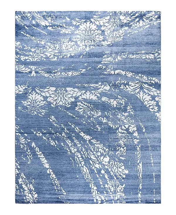 Bloomingdale'S Indo Modern M6958 Area Rug, 9'2 X 12 - Gray