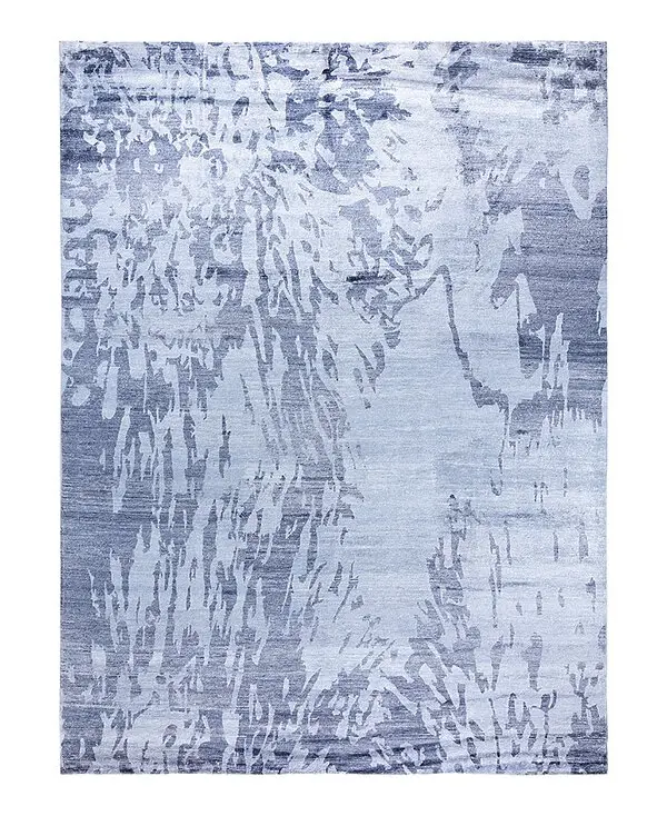 Bloomingdale'S Indo Modern M6708 Area Rug, 9'1 X 12'1 - Gray