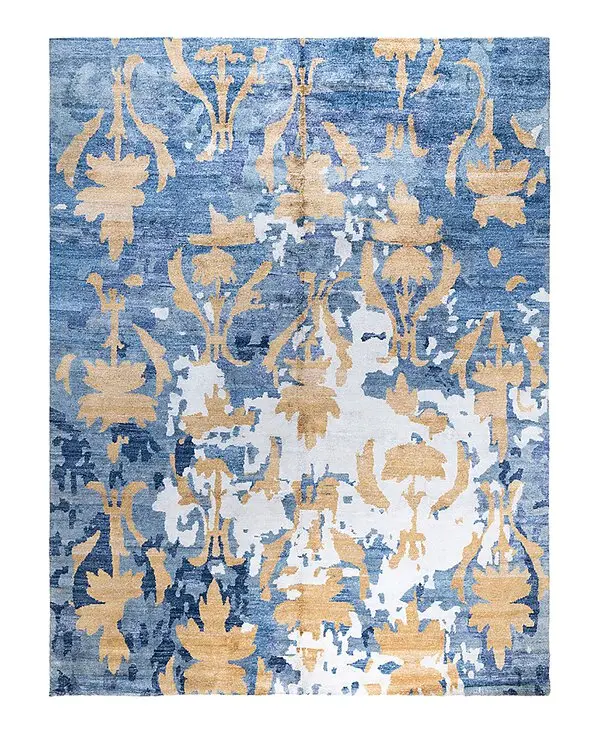 Bloomingdale'S Indo Modern M6431 Area Rug, 9'2 X 11'10 - Purple