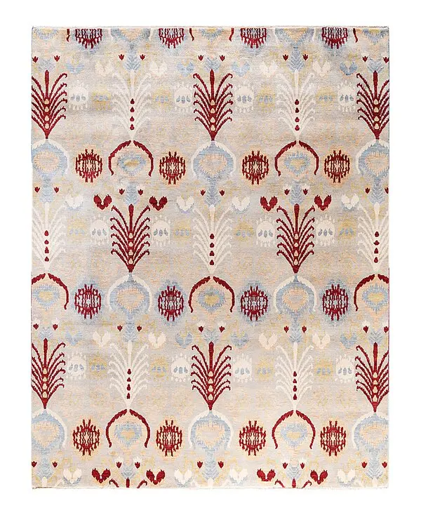 Bloomingdale'S Indo Ikat M5964 Area Rug, 7'9 X 10 - Gray