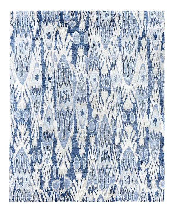 Bloomingdale'S Indo Modern M6779 Area Rug, 8'1 X 10'1 - Purple