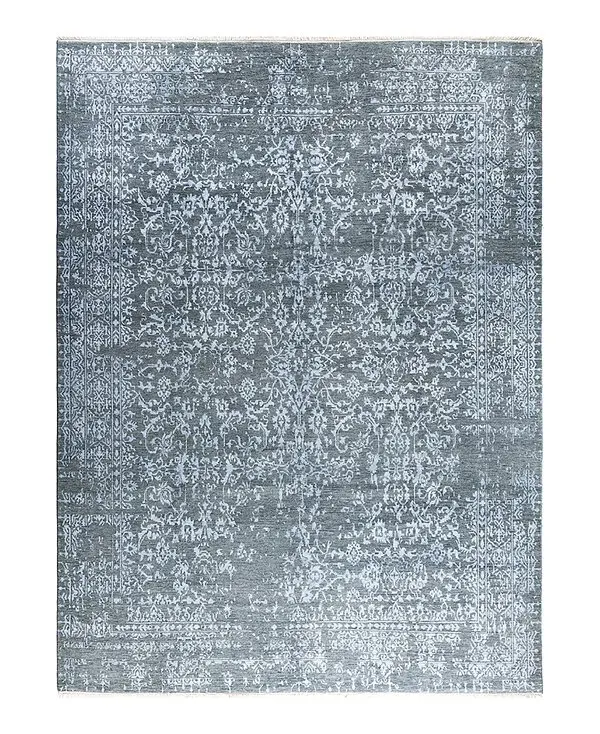 Bloomingdale'S Indo Ikat M6689 Area Rug, 9'2 X 12'3 - Gray