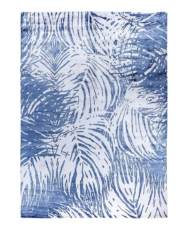 Bloomingdale'S Indo Modern M7573 Area Rug, 9'1 X 12'3 - Ivory