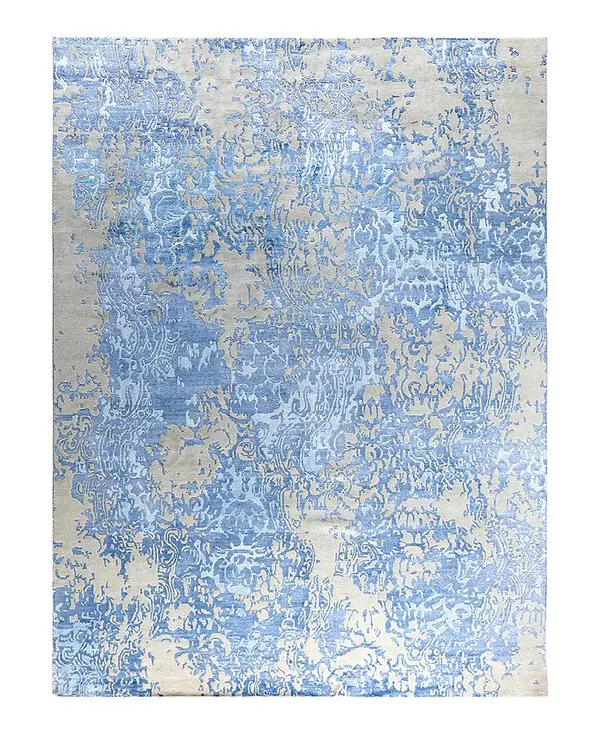 Bloomingdale'S Indo Modern M7222 Area Rug, 9'2 X 12'1 - Beige