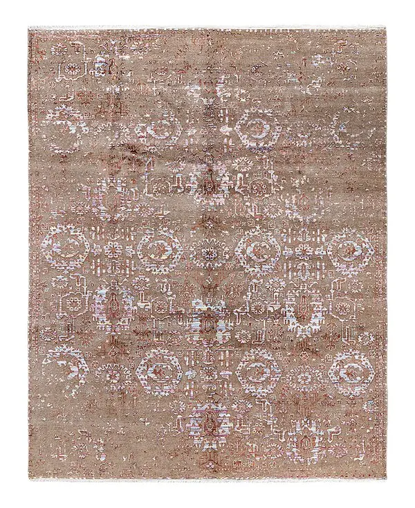 Bloomingdale'S Indo Ikat M8309 Area Rug, 8' X 10 - Brown