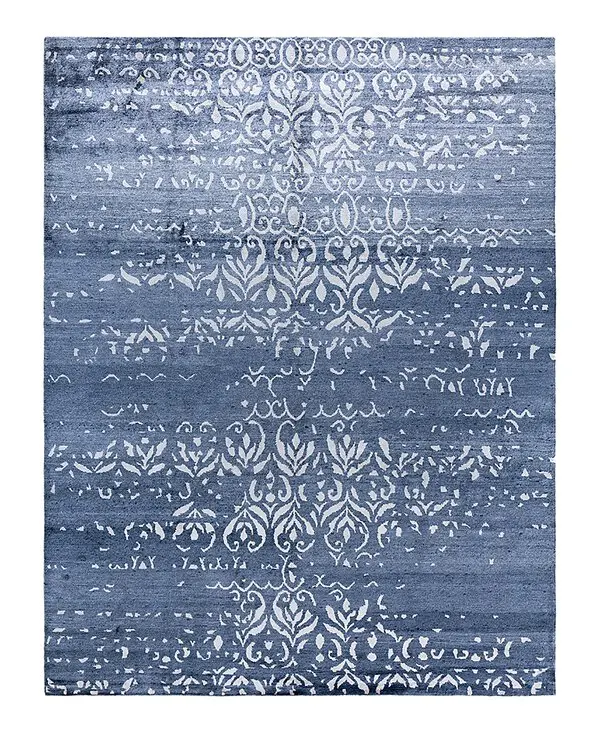 Bloomingdale'S Indo Modern M6751 Area Rug, 8'1 X 10'3 - Gray