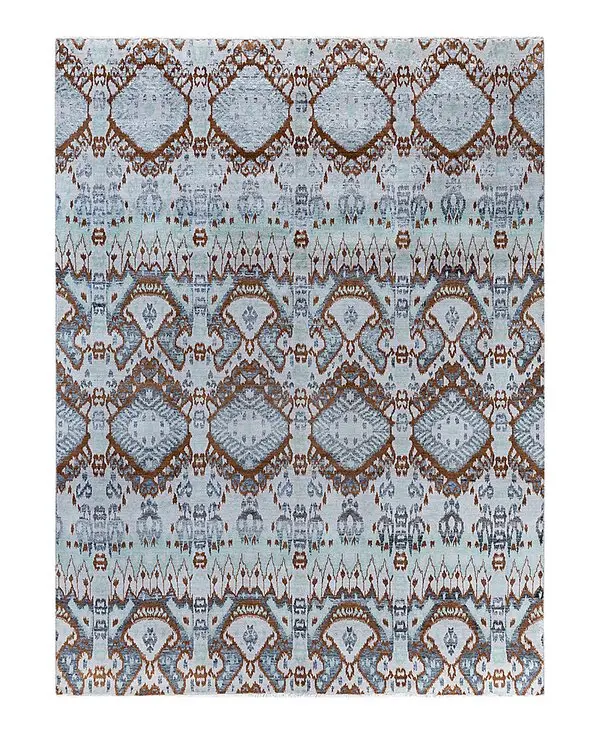 Bloomingdale'S Indo Ikat M7581 Area Rug, 8' X 10'4 - Gray