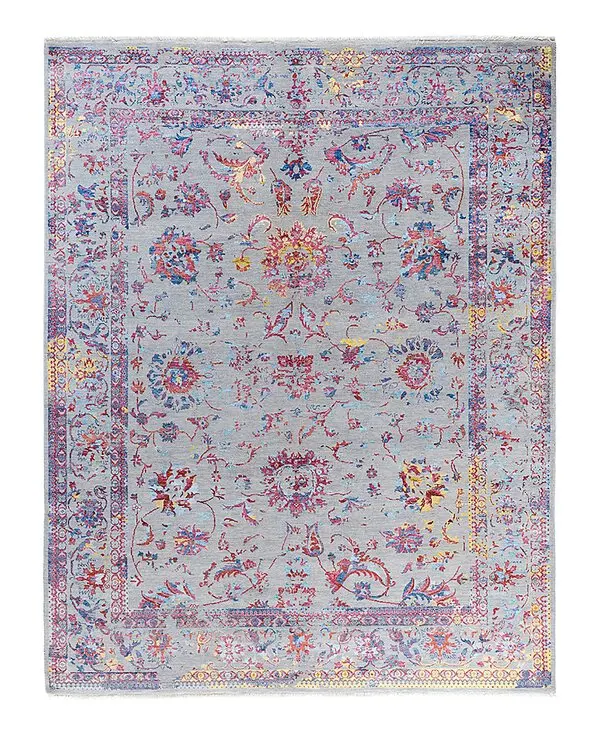 Bloomingdale'S Indo Ikat M7781 Area Rug, 8'3 X 10'4 - Gray