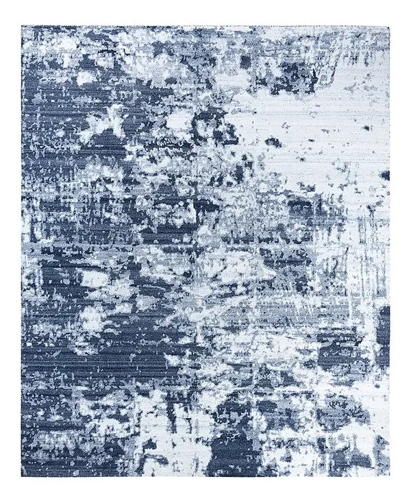 Bloomingdale'S Indo Modern M7216 Area Rug, 8'2 X 9'10 - Black