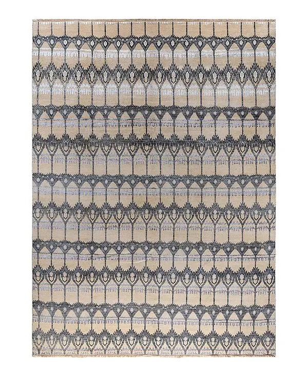 Bloomingdale'S Indo Ikat M6042 Area Rug, 9' X 12 - Ivory