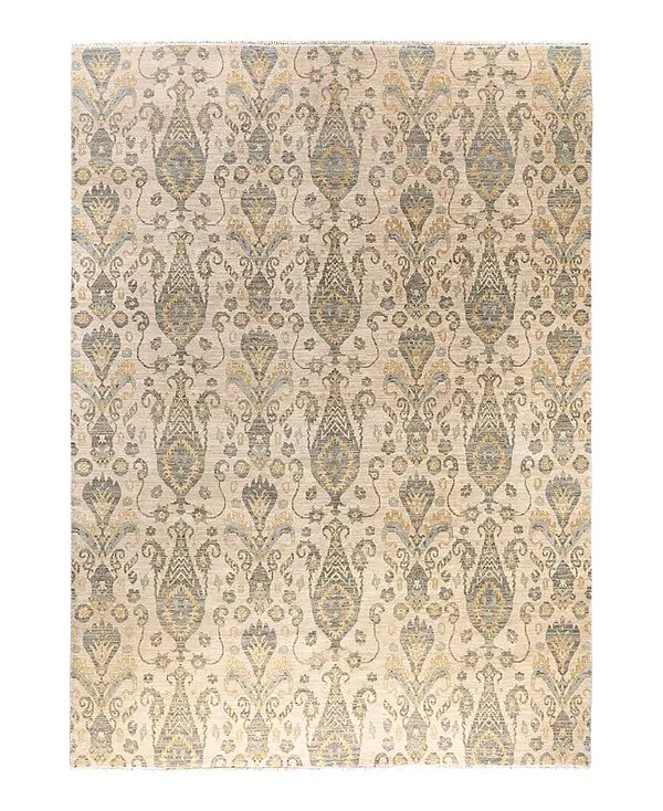 Bloomingdale'S Indo Ikat M6301 Area Rug, 9'1 X 12'4 - Beige