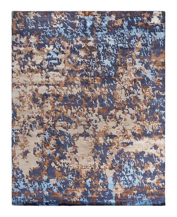 Bloomingdale'S Indo Modern M7633 Area Rug, 8'2 X 10'2 - Brown