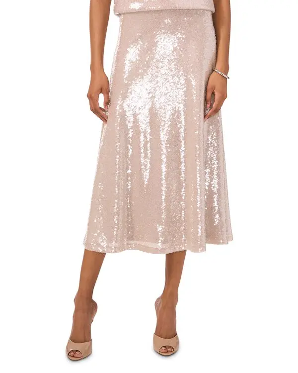 Vince Camuto Sequinned Midi Skirt