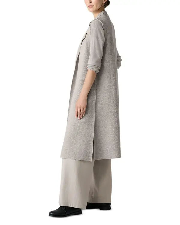 Eileen Fisher Shawl Collar Topper Vest