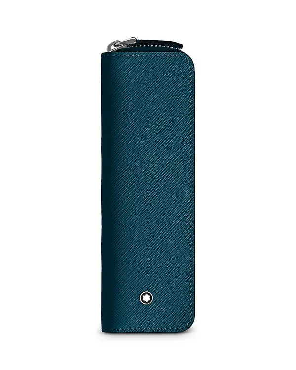 Montblanc Sartorial 1 Pen Zip Pouch - Blue