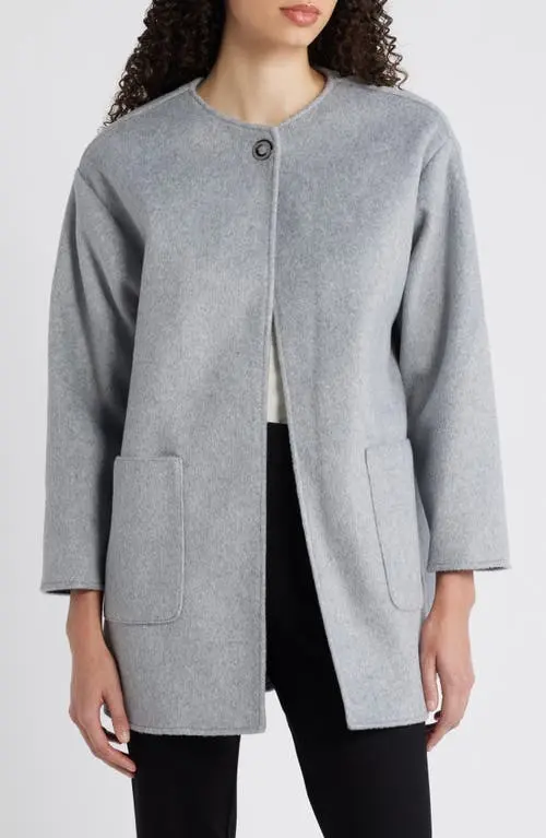 Anne Klein Snap Felt Coat