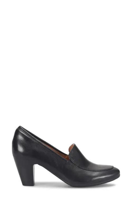 SOFFT Lucinda Water Resistant Loafer Pump - Black