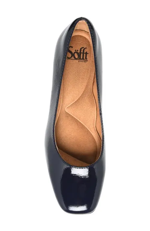 SOFFT Lillian Leather Pumps - Darya Navy Patent