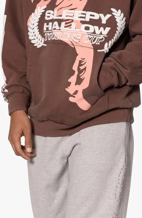 Mnml Shrc Touring Cup Hoodie - Brown