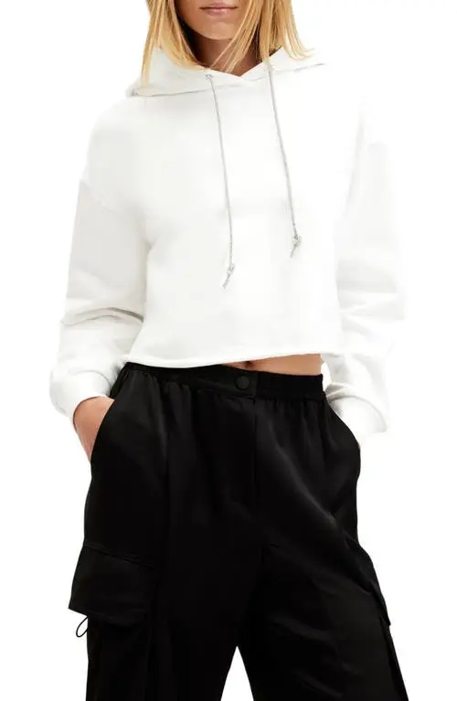 ALLSAINTS Pippa Sparkle Cotton Hoodie