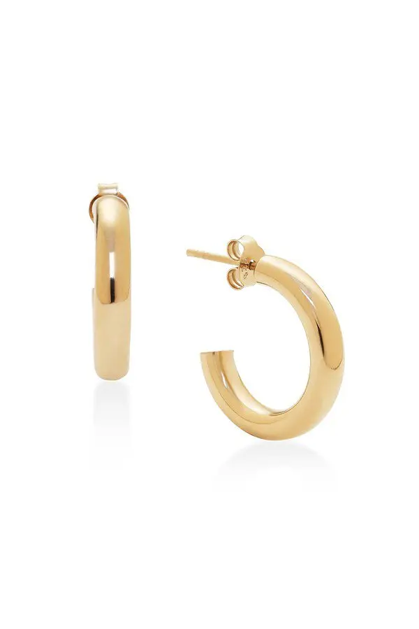 Velvet By Graham & Spencer Mini Hot Hoops Phyllis And Rosie - Gold