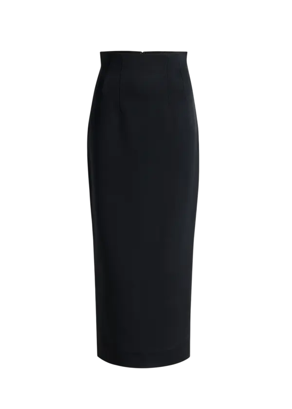 Khaite Loxley Pencil Skirt - Black