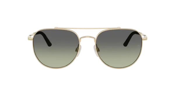 Oliver Spencer Aviator Sunglasses - Forest Gradient