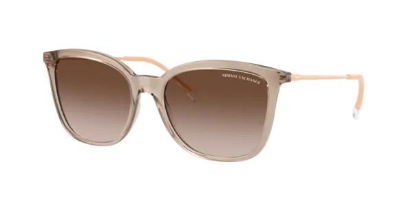 Armani Exchange Cat Eye Sunglasses - Gradient Brown