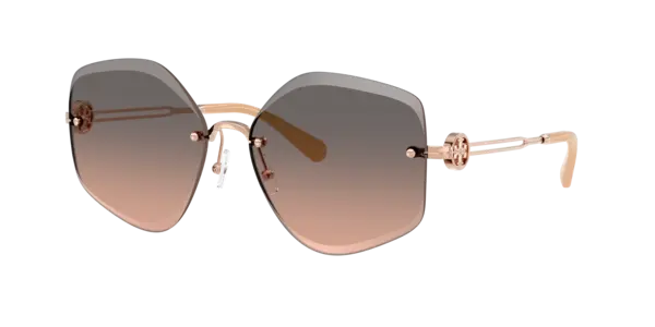 Tory Burch Sunglasses - Light Brown Gradient Grey