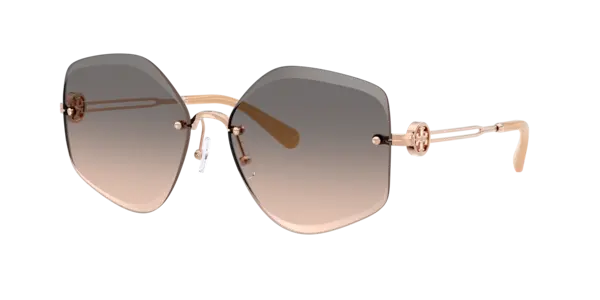 Tory Burch Sunglasses - Light Brown Gradient Grey