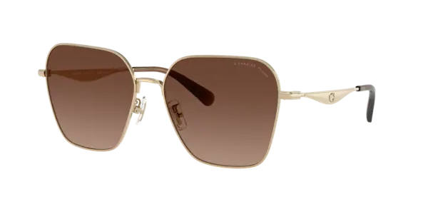COACH Hc7168 Sunglasses - Smokey Peach Gradient