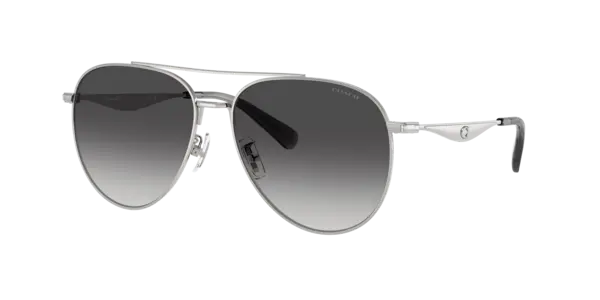 COACH Hc7169 Sunglasses - Grey Gradient