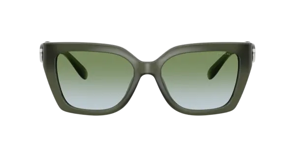COACH Full Rim Sunglasses - Moss Aqua Gradient
