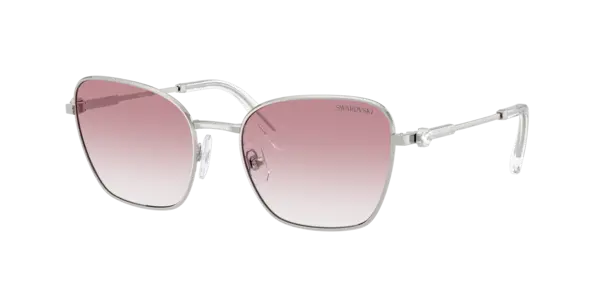 SWAROVSKI Sunglasses - Clear Gradient Pink