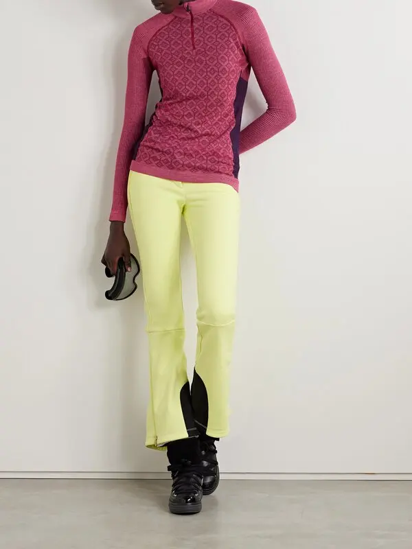Falke Jacquard-knit Top