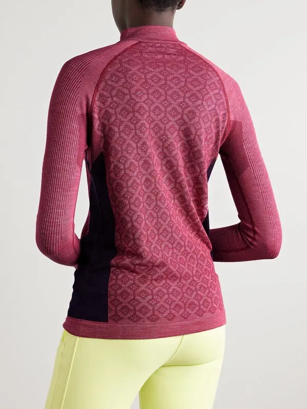 Falke Jacquard-knit Top