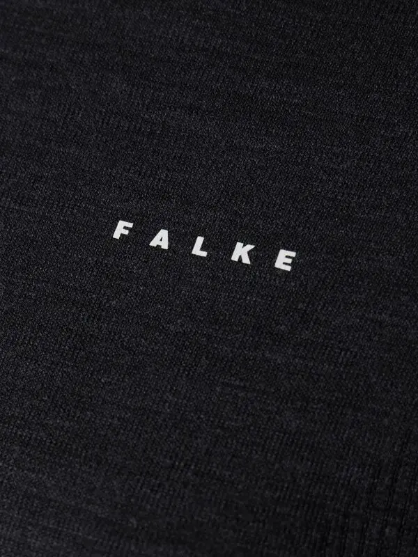 Falke Wool-blend Top - Black