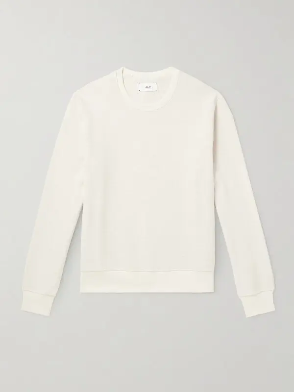 Mr P. Cotton-blend Jersey Sweatshirt