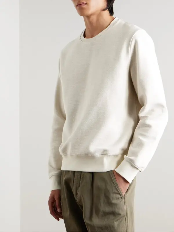 Mr P. Cotton-blend Jersey Sweatshirt
