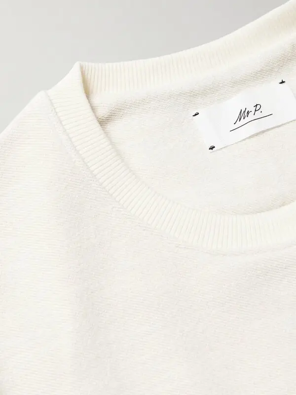 Mr P. Cotton-blend Jersey Sweatshirt