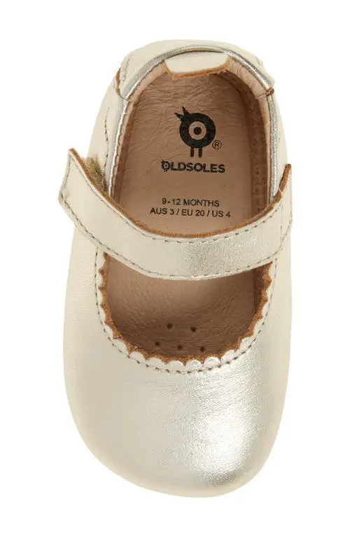 Old Soles Glam Gab Mary Jane Flat - Gold